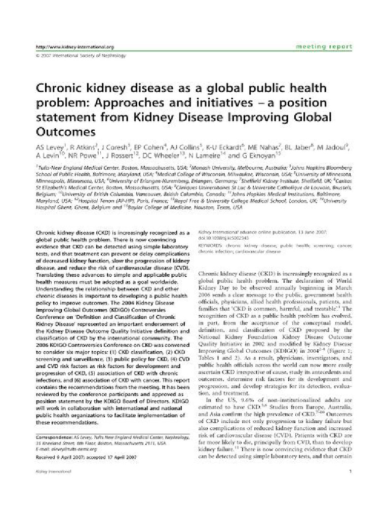 CKD Research | PDF