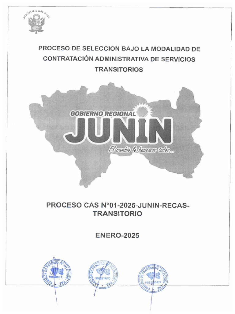 Cas Gobierno Reional de Junín - Pdf.crdownload | PDF