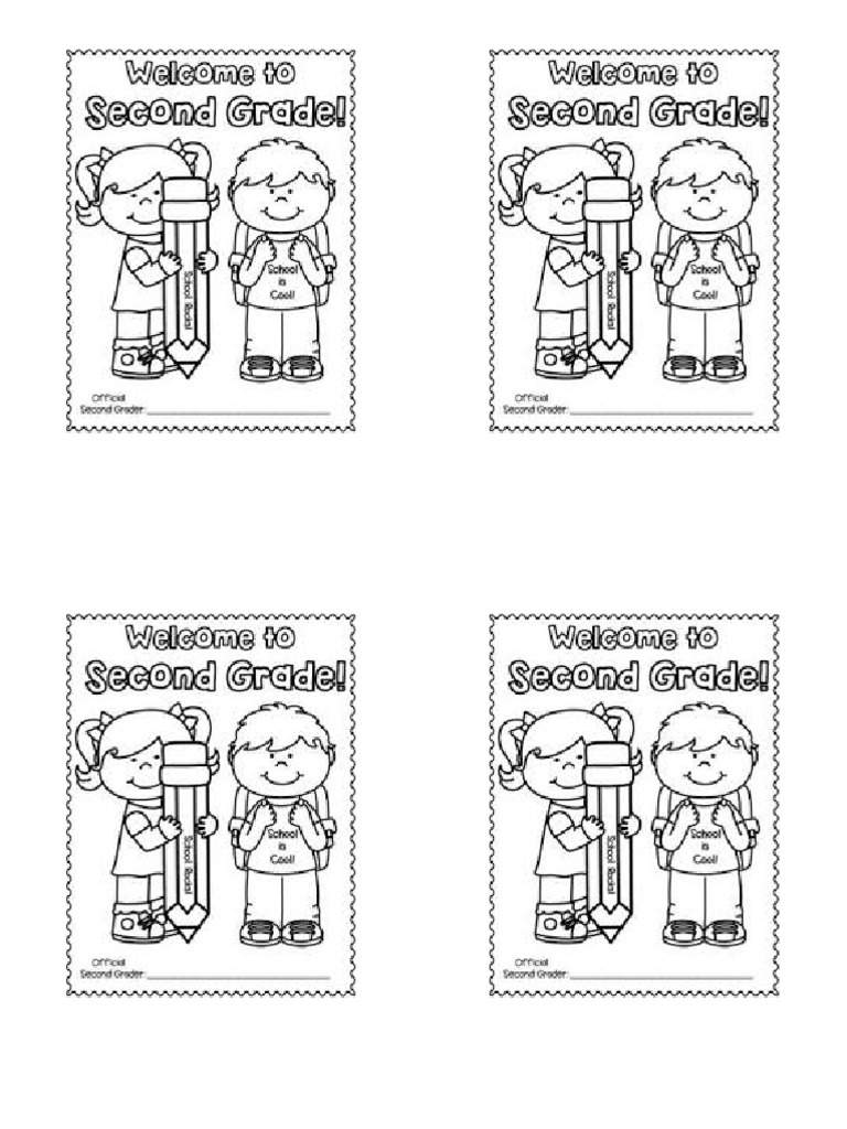 Welcome To 2nd Grade | PDF