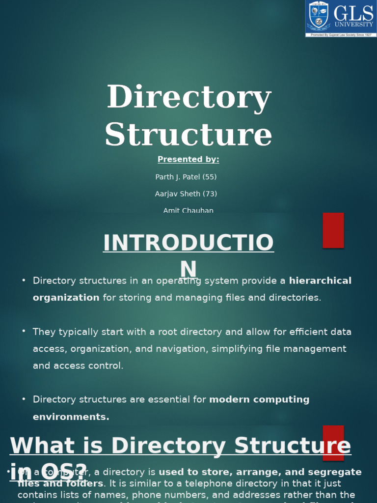 OS Presentation | PDF | Directory (Computing) | Computer File