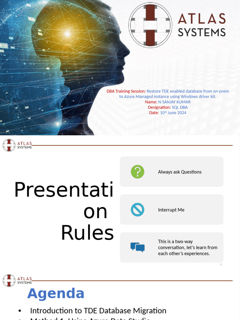 Restore TDE Enabled Database. | PDF | Databases | Microsoft Azure