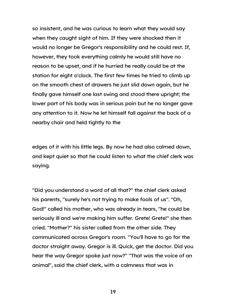 The Metamorphosis, Franz Kafka-Pages-3 | PDF | The Metamorphosis