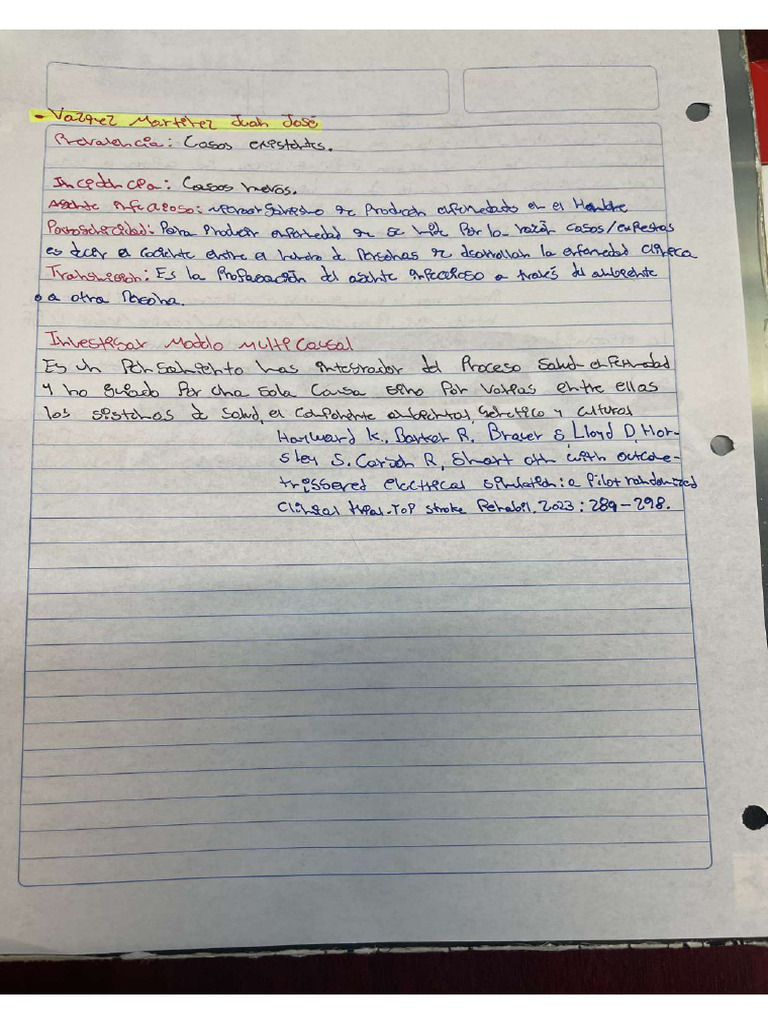 Tarea 2 - Modelo Múlticausal-Vázquez Martínez Juan José | PDF