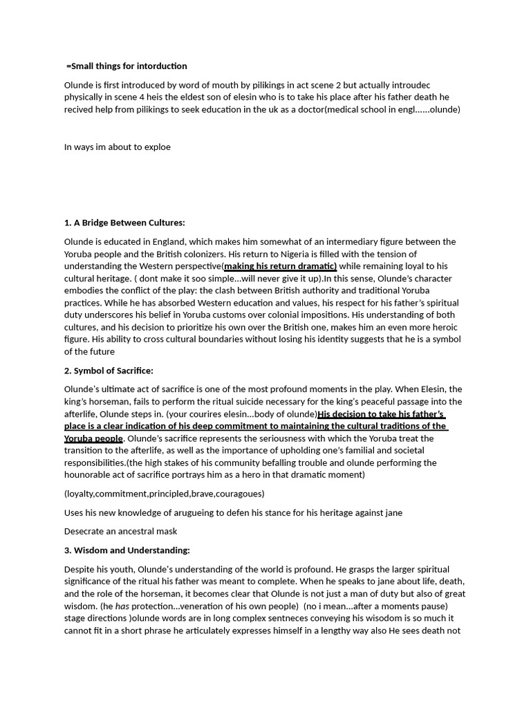 Small Things For Intorduction | PDF