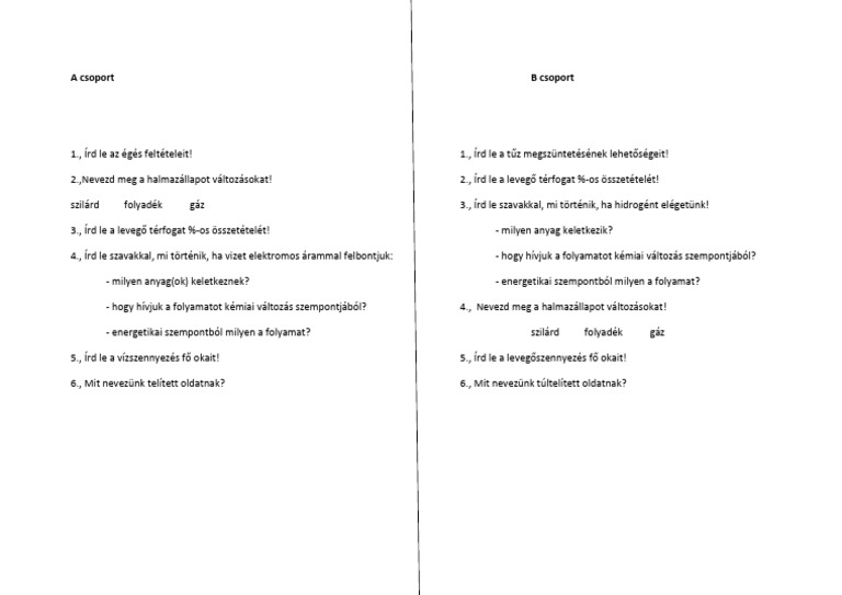 Kemia7 1.felmero | PDF