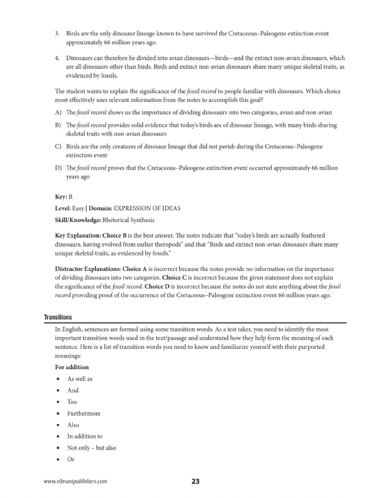 List of Transitions | PDF