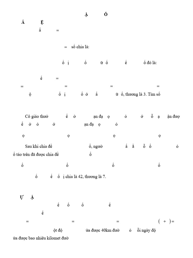 Bai Tap Tim So Chia Lop 3 | PDF