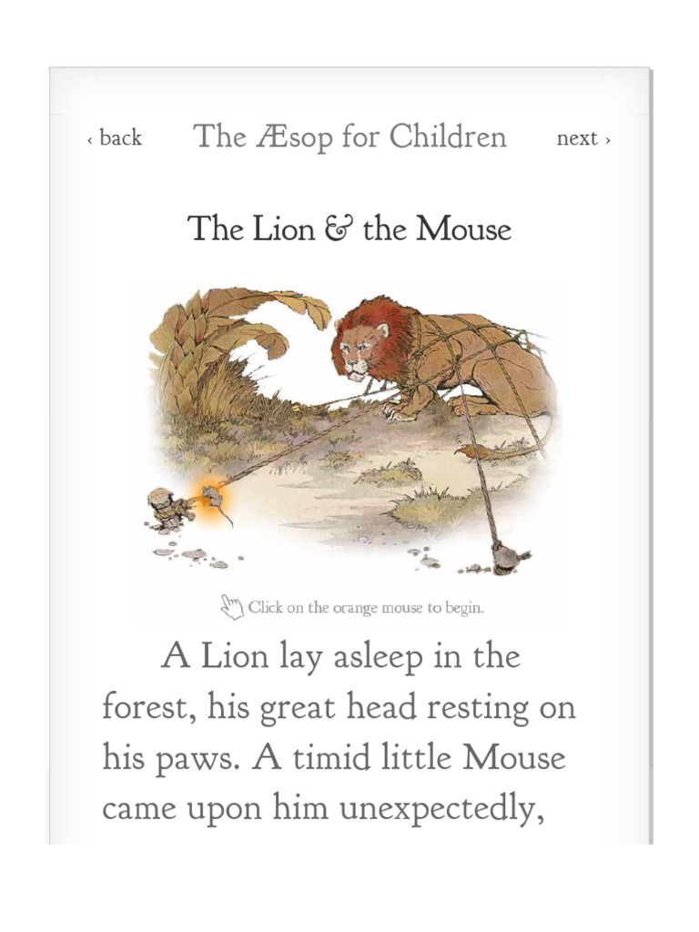 Library of Congress Aesop Fables | PDF