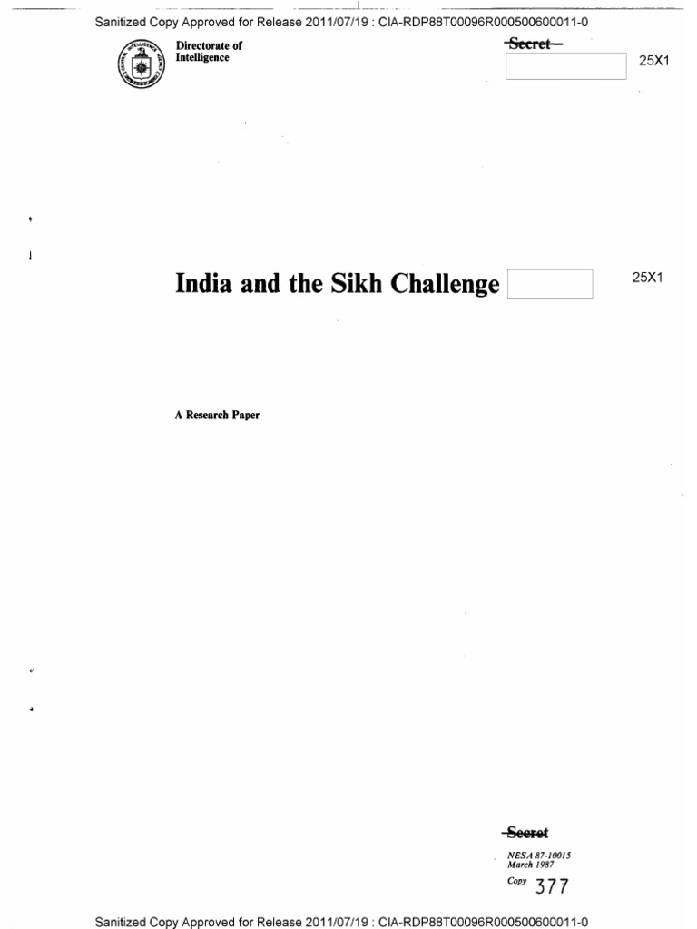 CIA Declassified | PDF