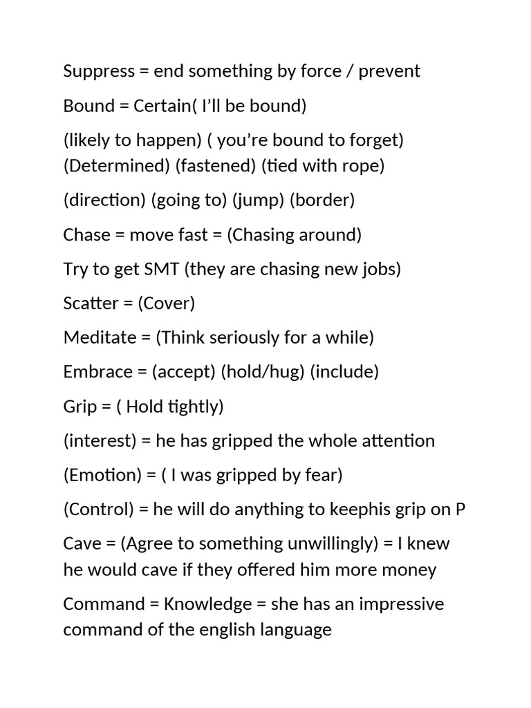 English Words | PDF | Thought | Racial Segregation