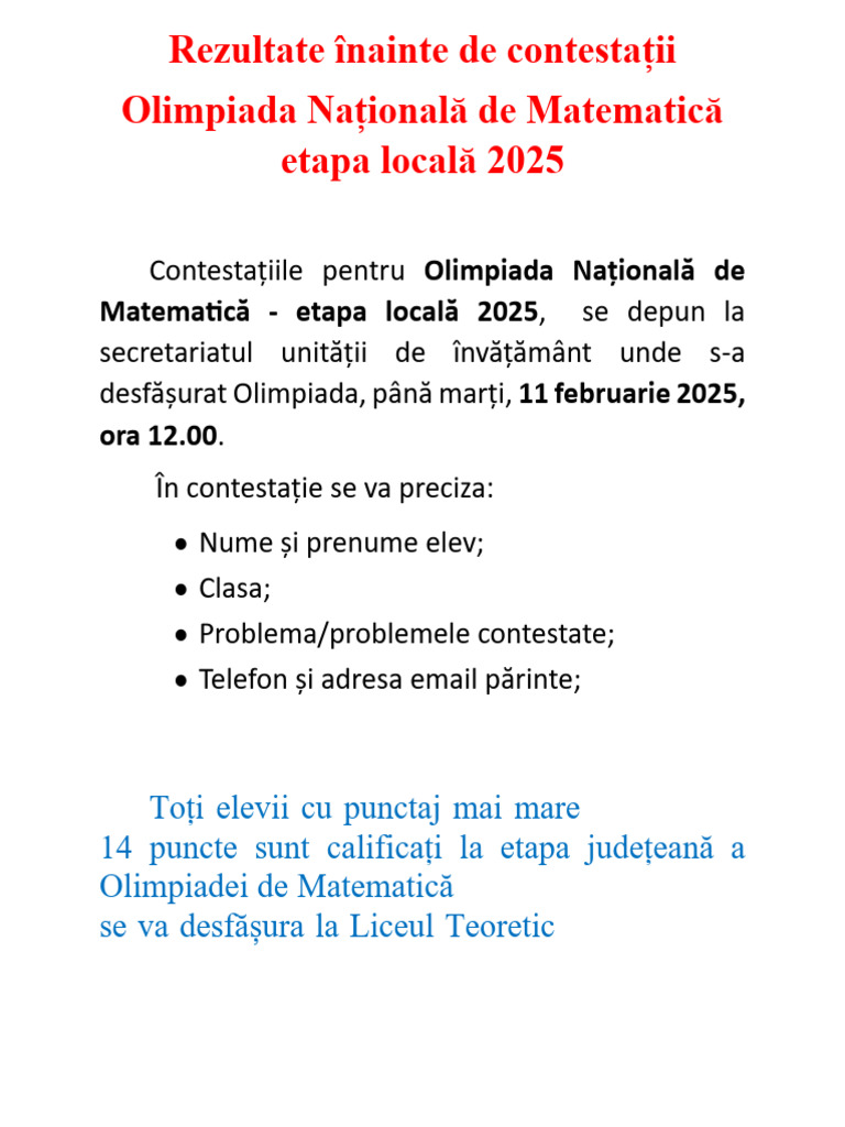 rezultate-inainte-de-contestatii-OLM2025-4 | PDF