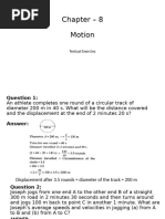 Class 11 Physics Ncert Solution Chapter 2 Motion in A Straight Line | PDF | Acceleration | Velocity