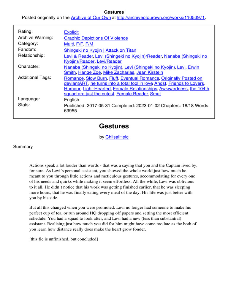 Gestures | PDF | Teaspoon