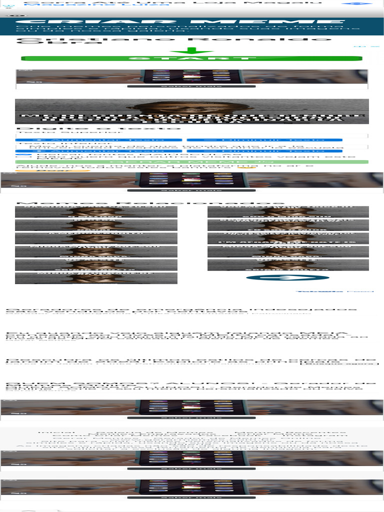 Meme Cristiano Ronaldo Obra - Gerar fffdfhoMemes - Gerador de Memes ...