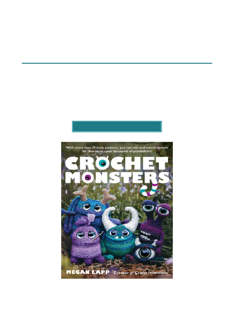Crochet Monster Patterns Guide | PDF
