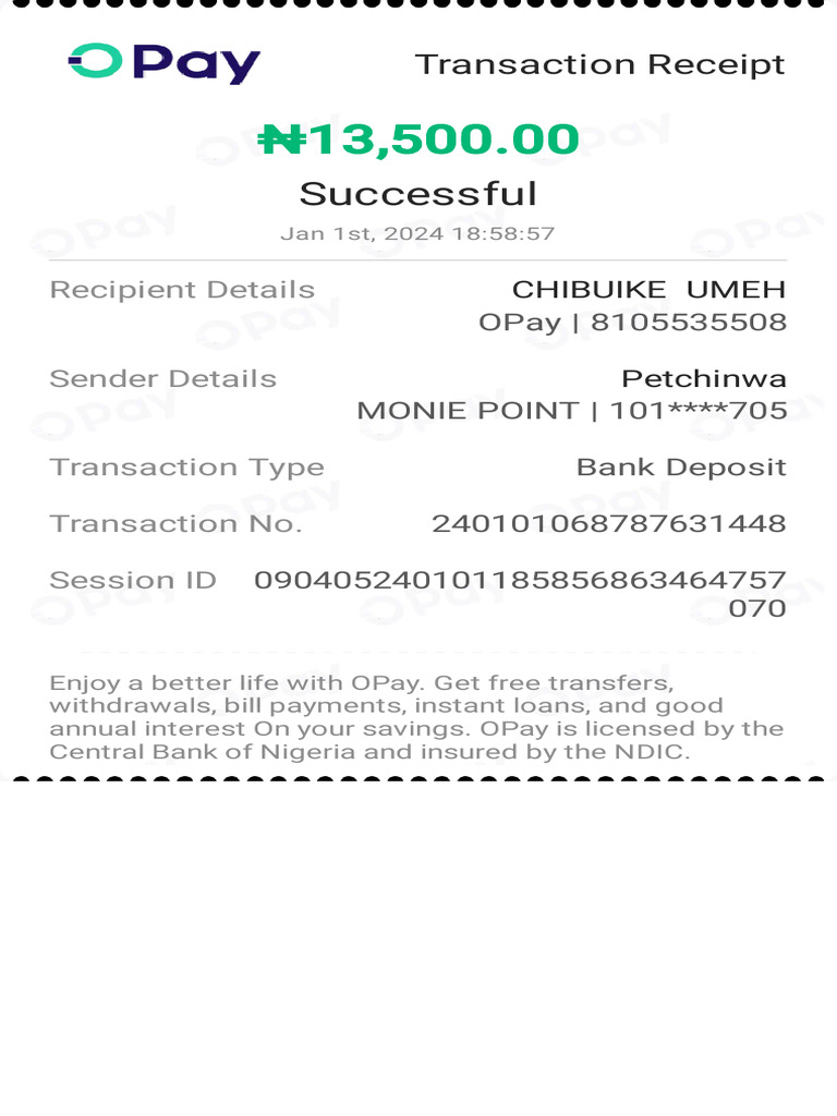 Transaction Receipt-240101068787631448 | PDF