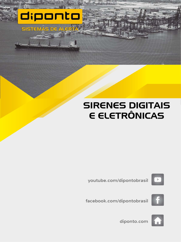 brochure_sirenes_eletronicas_pt | PDF | Som | Quantidade