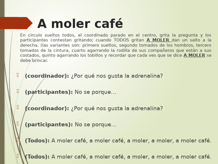 9 A Moler Café | PDF
