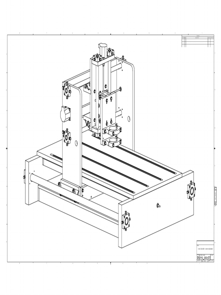(Ebook) (CNC) (Plans) CNC Router Table Plans WT | PDF | Screw ...