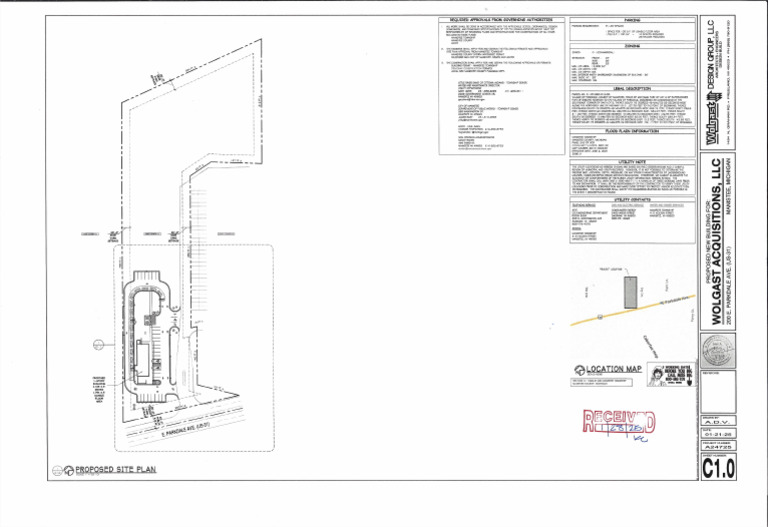 Proposed Starbucks Site Plan | PDF