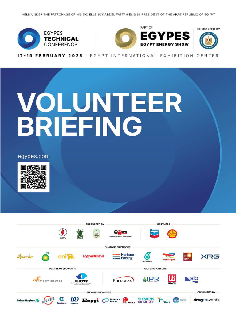 EGYPES 2025 TC Volunteer Briefing | PDF | Social Media | Popular Culture & Media Studies