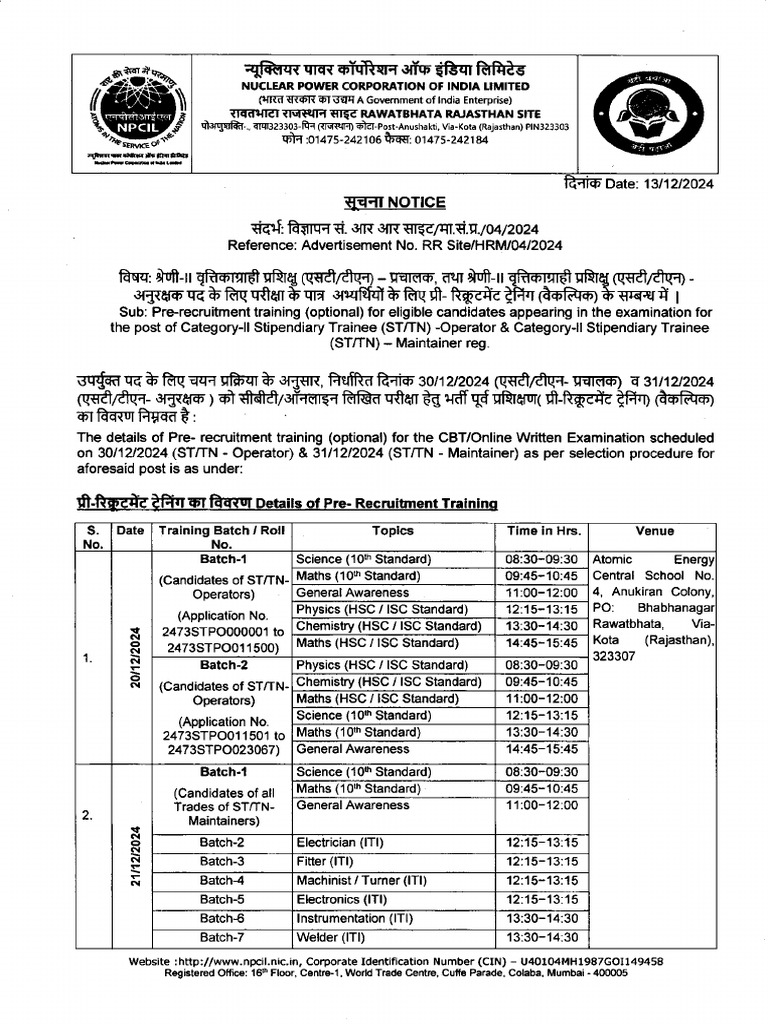 Show Notice | PDF