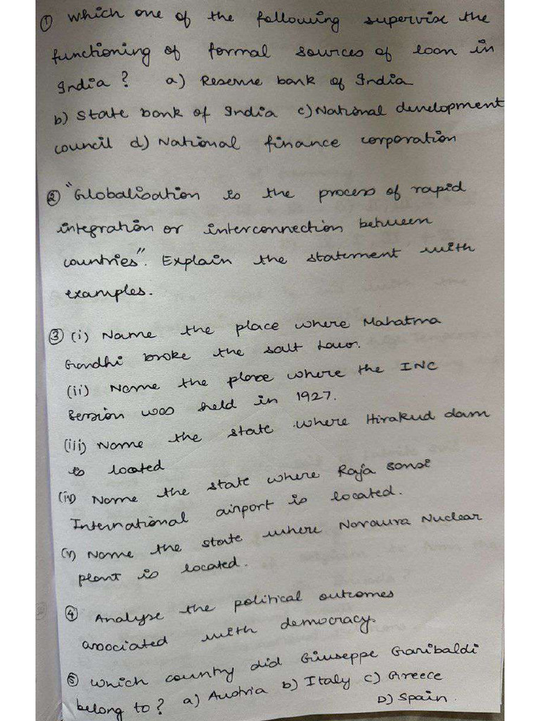 Class 10th Day 6 Secret Assignment | PDF