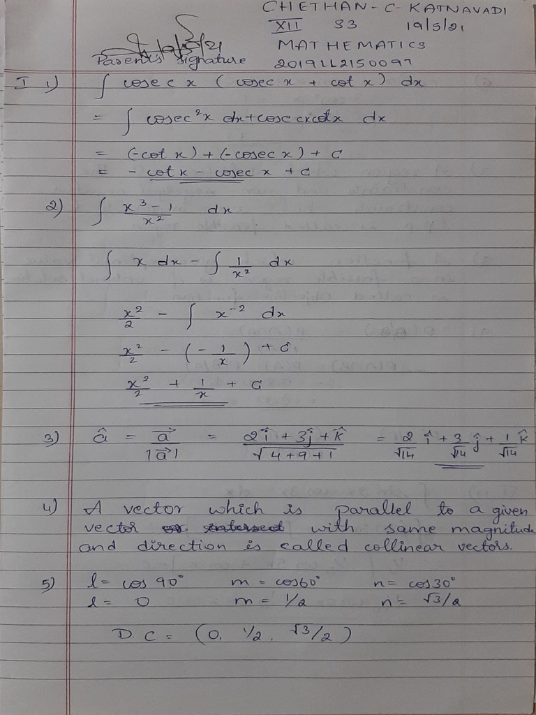 2019ll2150097 Mathematics Preparatory 2 | PDF