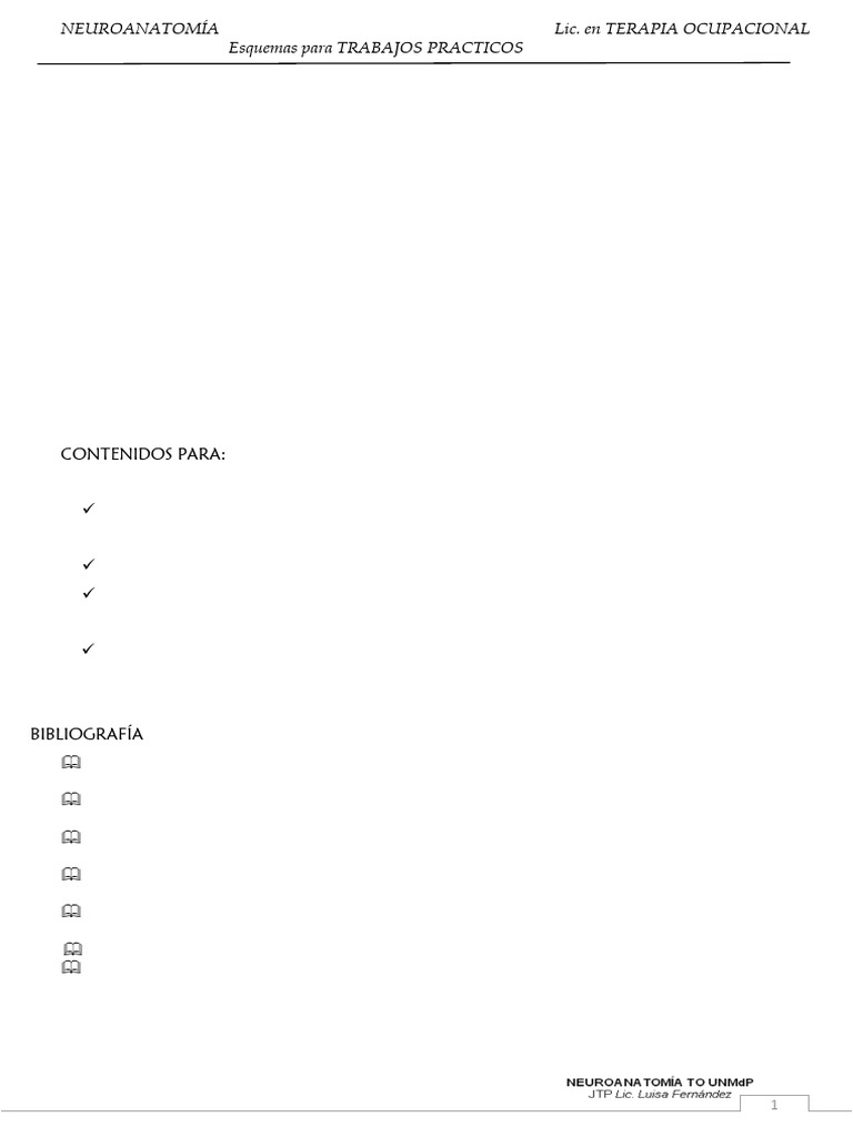 Modulo Neuro_TP_2017 | PDF | Neuroanatomía | Neurociencia