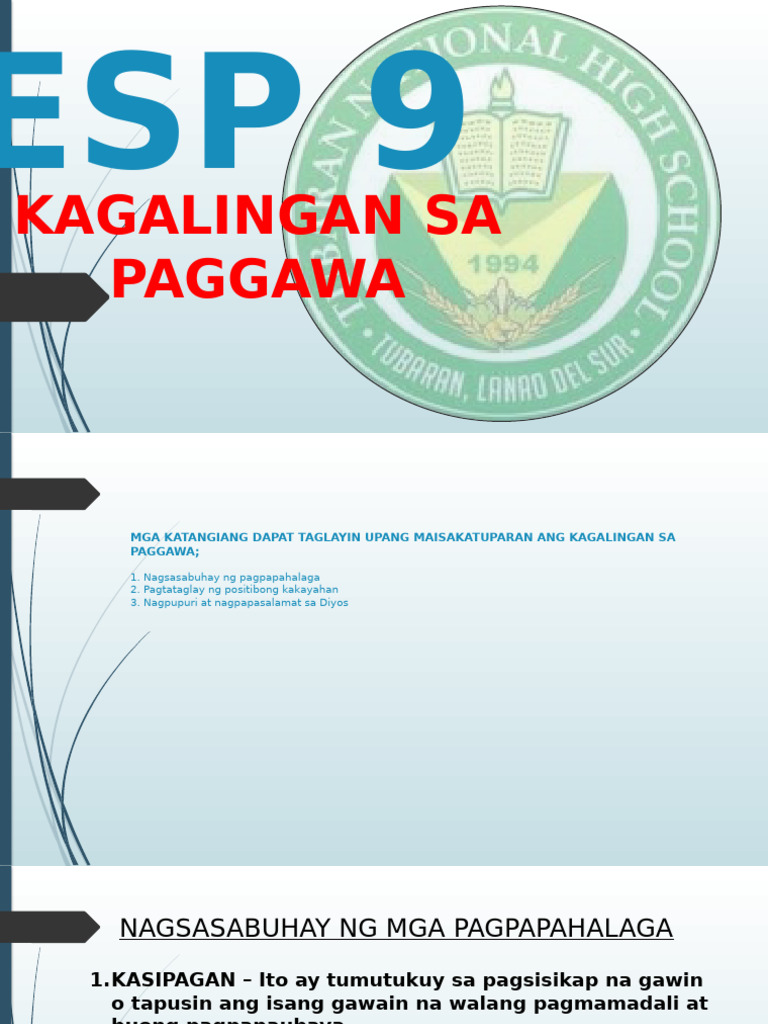 PAGGAWA | PDF