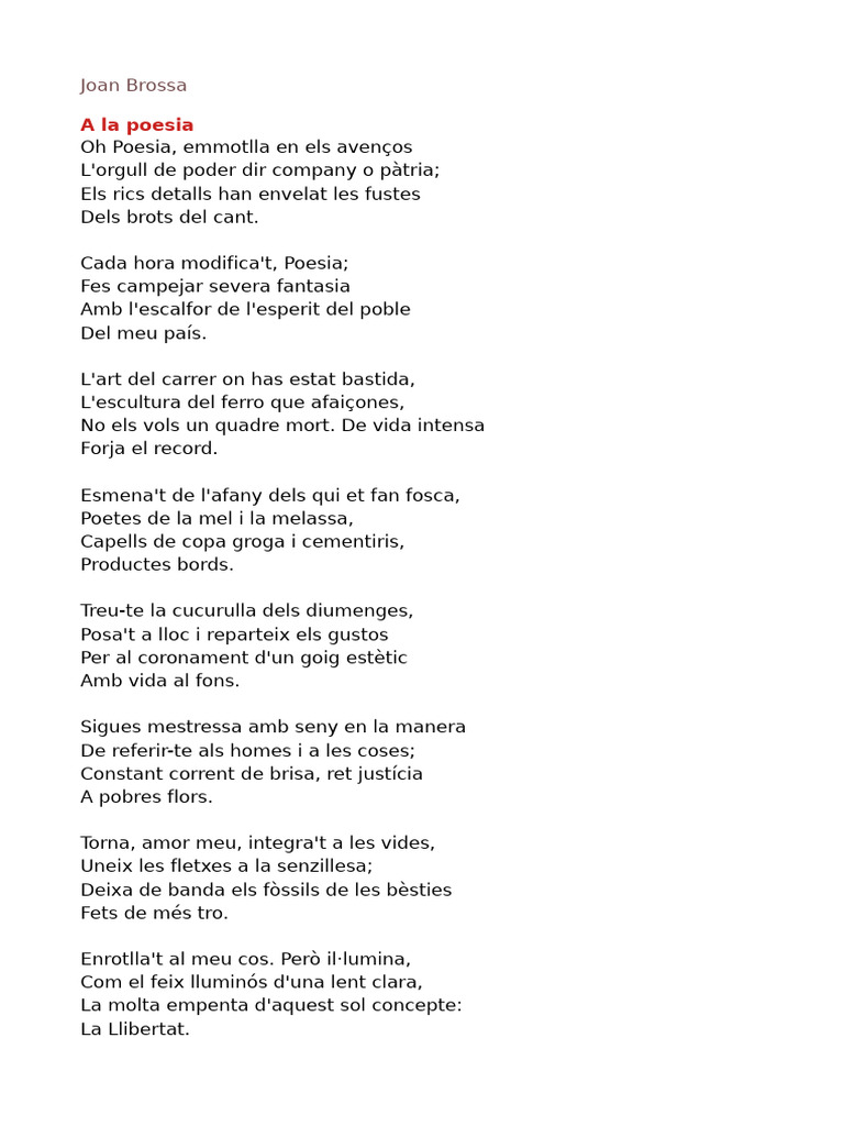 Poema Valenciano | PDF