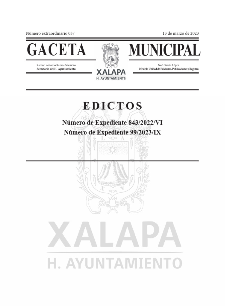 Gaceta 037 | PDF