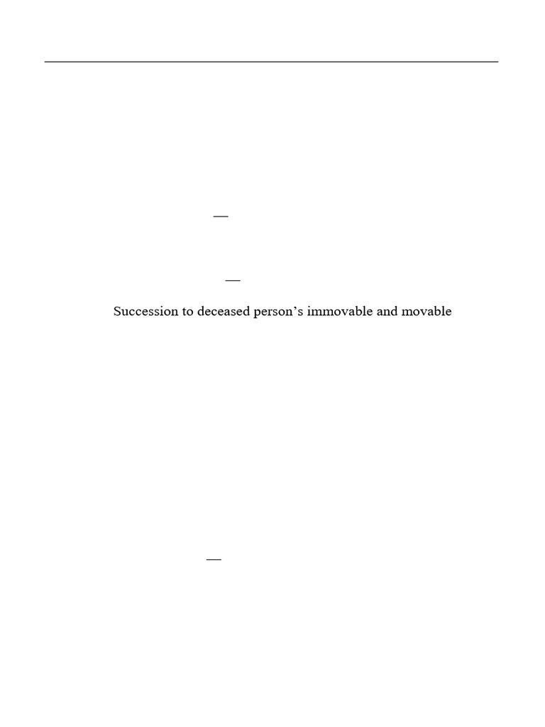 Succession Act Cap 268 | PDF | Intestacy | Probate