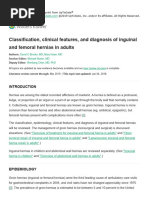 Nyhus Hernia Classification Overview | PDF