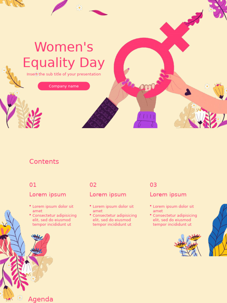 Women's Equality Day - PPTMON | PDF