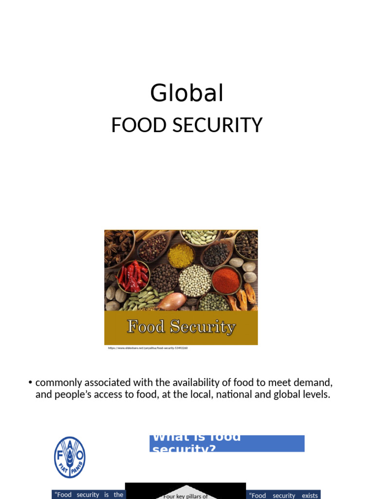 14food Security | PDF