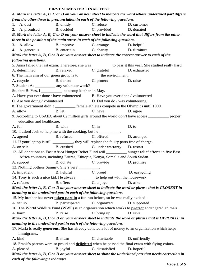 Fill-in-the-Blank & MCQ Guide for 10A2 | PDF | Dolphin | Sea