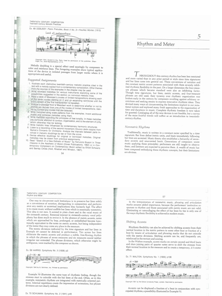 Rhythm and Meter | PDF | Rhythm | Mode (Music)