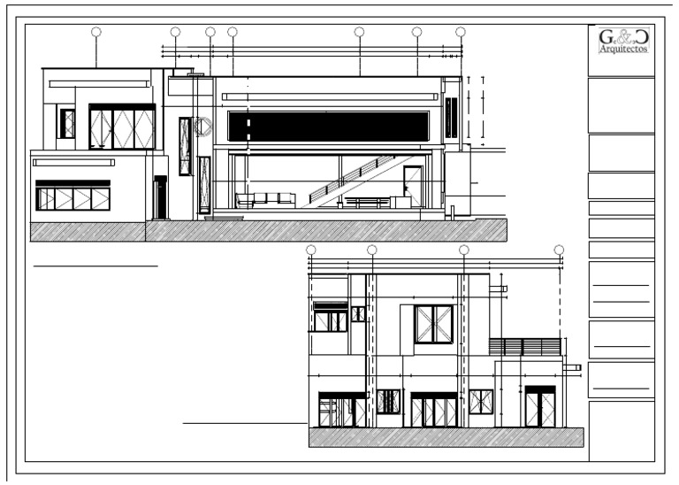 Anap PL005 Fachada Norte y Oeste | PDF
