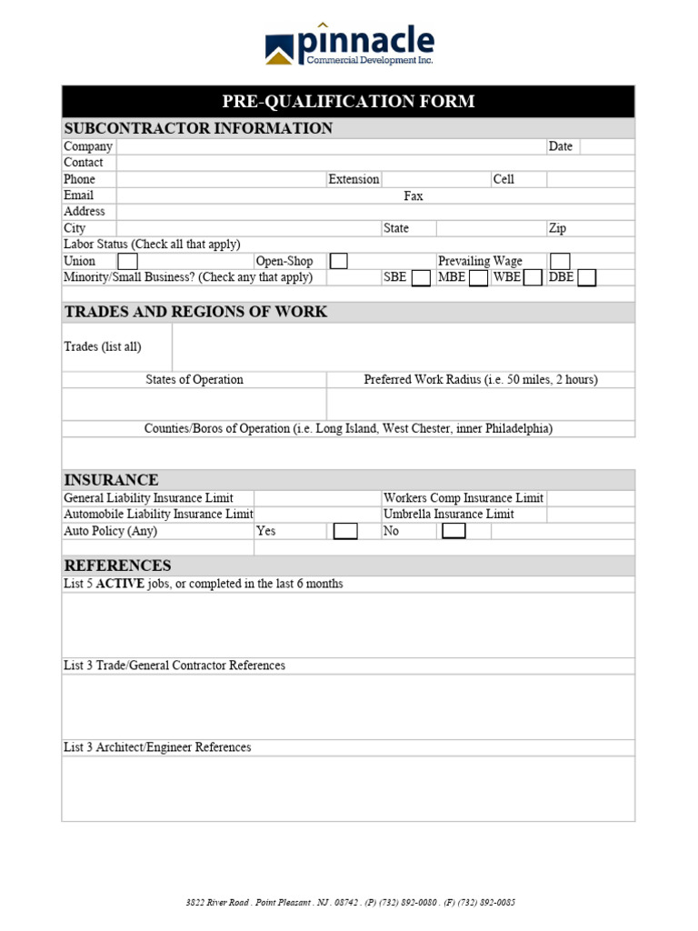 Required Qualification | PDF