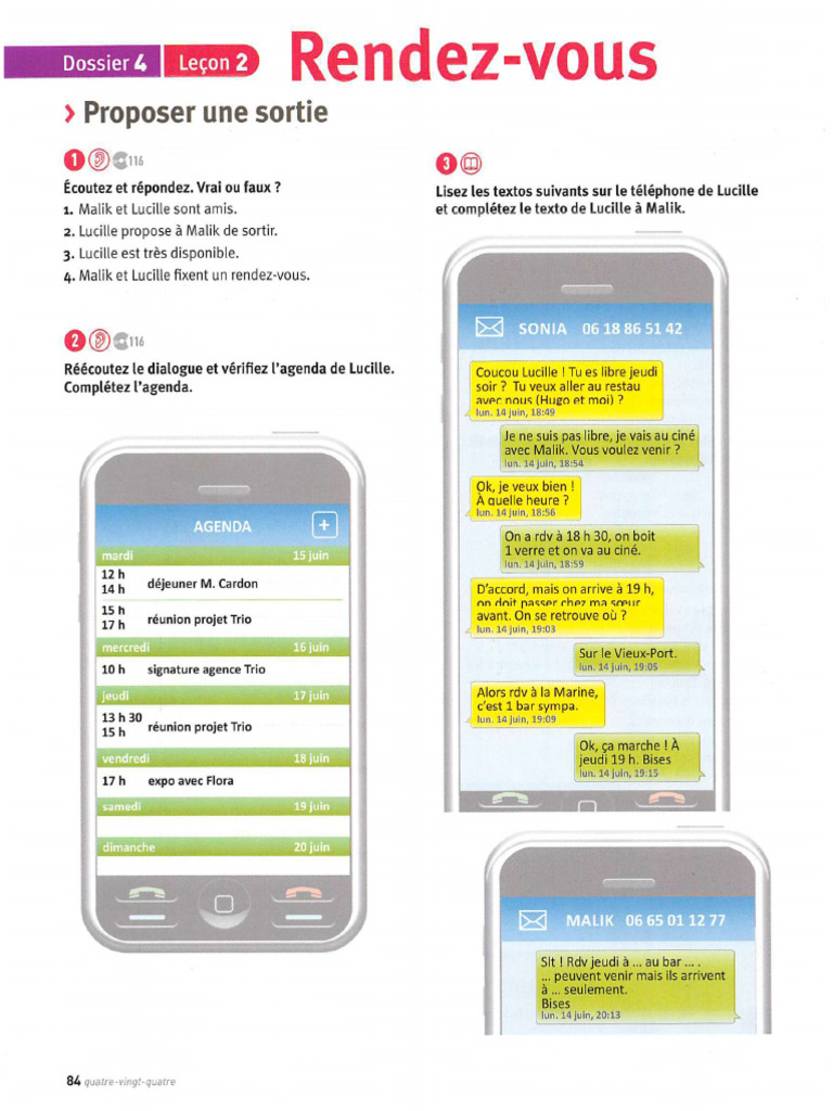 8. Proposer-Accepter-refuser Une Sortie Et Imperatif | PDF