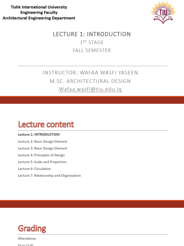 Lecture-1 | PDF | Aesthetics | Design