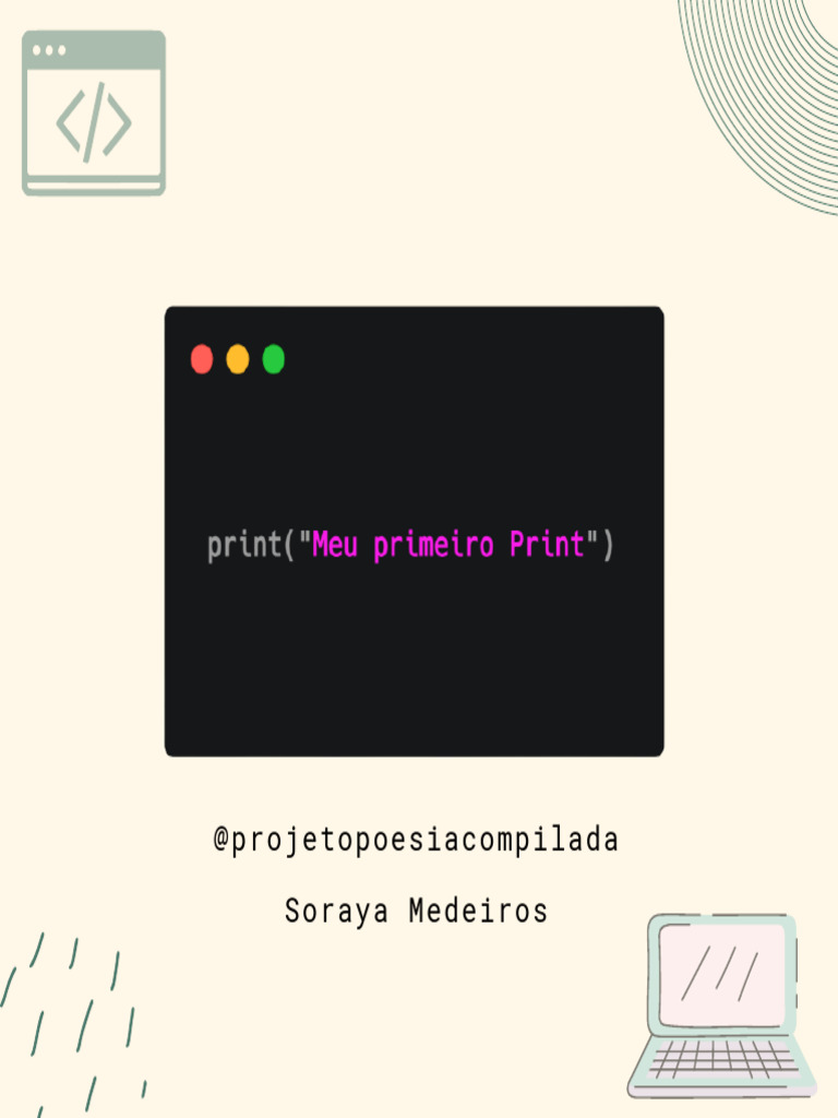 Meu Primeiro Print | PDF