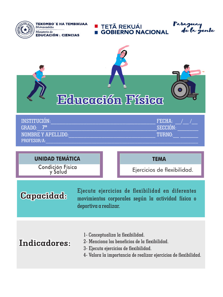 Plan 7º FLEXIBILIDAD Version Final | PDF | Flexibilidad (anatomía)