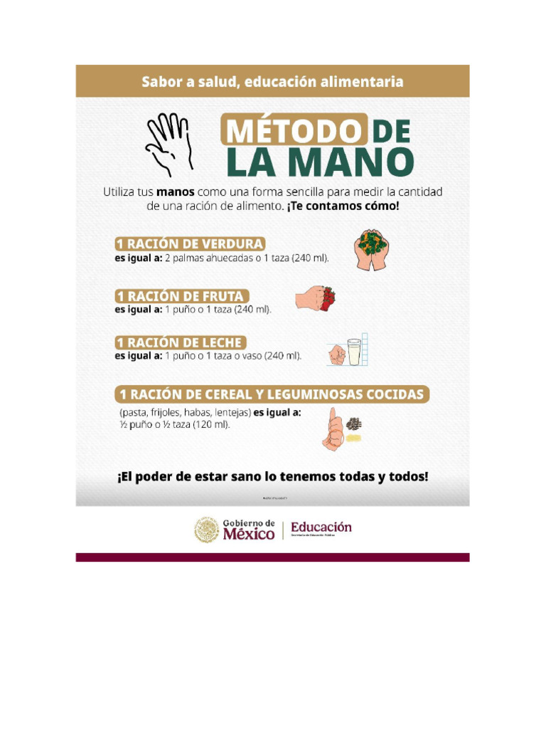 Método del la mano | PDF