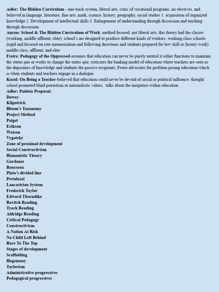 Education Exam | PDF