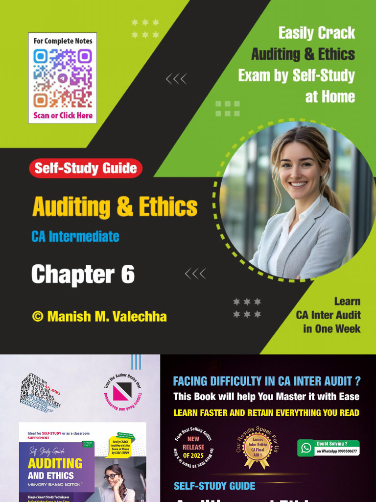 CA Inter Audit Chapter6 by Manish M. Valechha | PDF