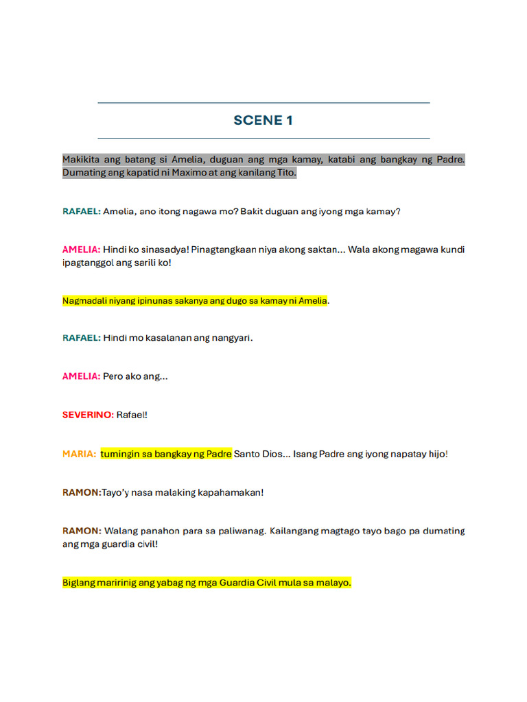 Final Script For Play | PDF