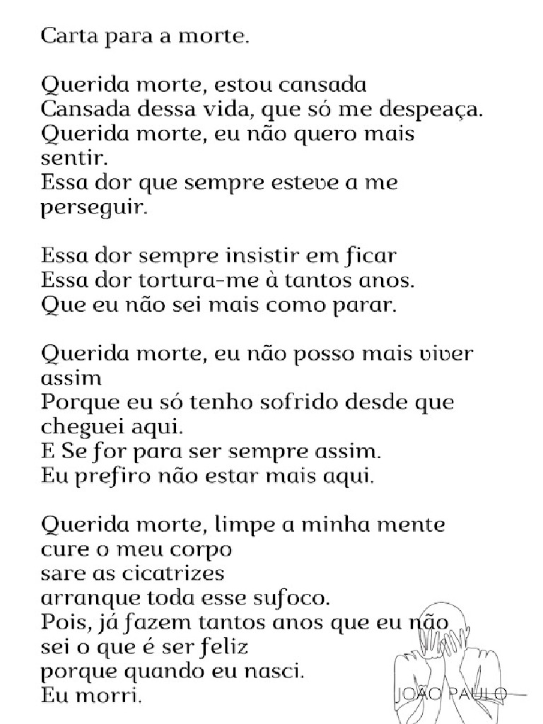 Carta para A Morte. | PDF