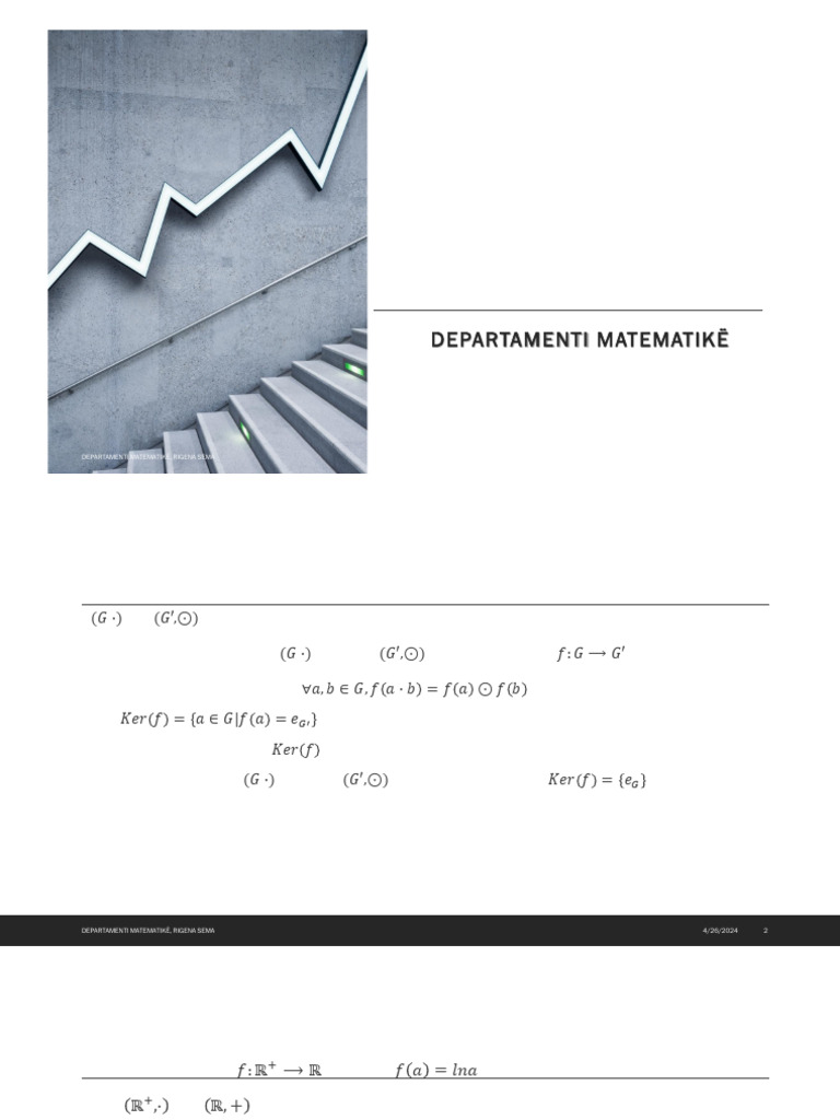 Informatikë Homomorfizmat e Grupeve Shembuj | PDF